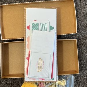 Stampin' Up! | Office | Stampin Up Simply Created Perpetual Birthday Calendar Kit Nwt | Poshmark